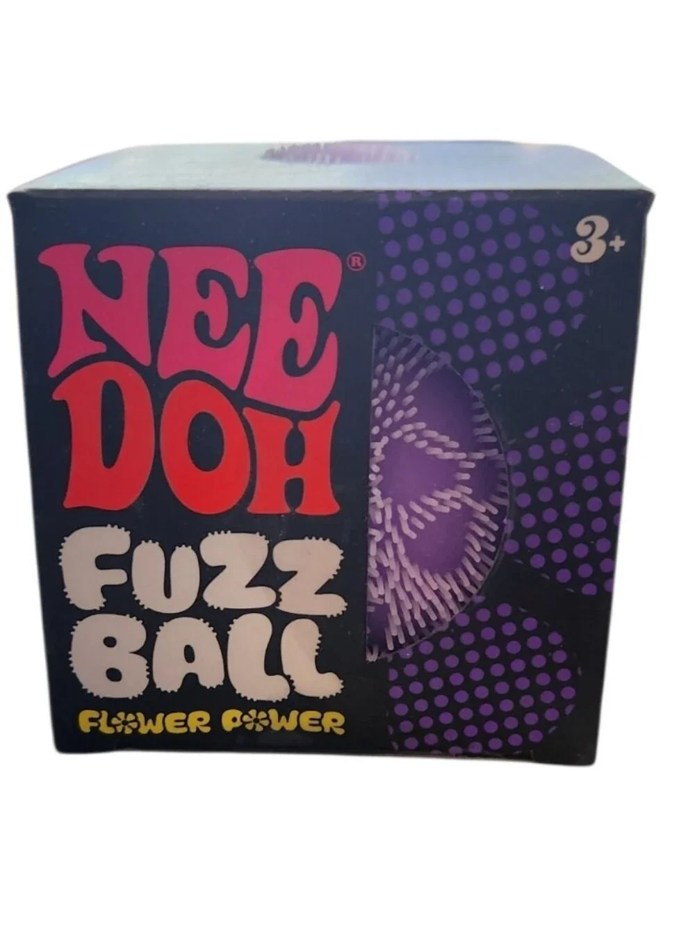 NeeDoh | Toys | New Needoh Fuzz Ball The Velvet Squeeze Purple Squishy ...